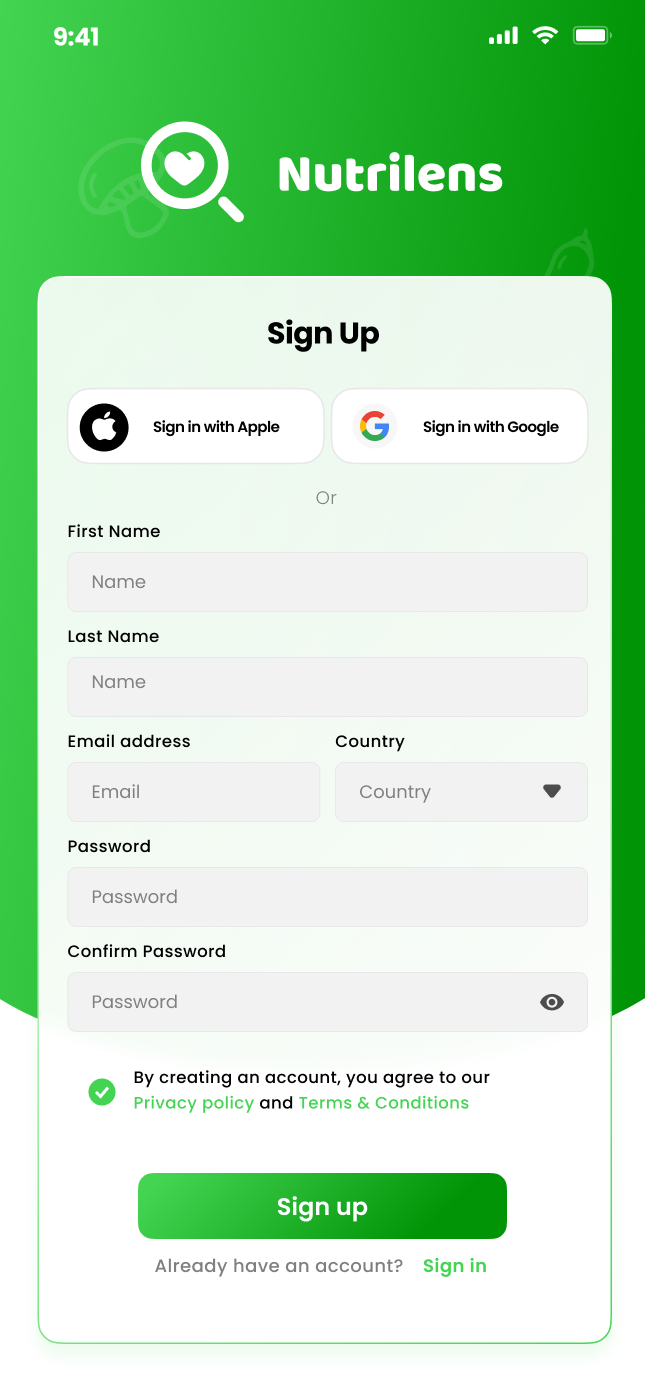 NutrilensAI - AI powered nutrition app | Nutrilens AI | NutrilensAI.io